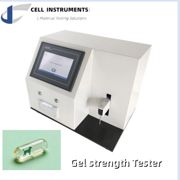 Gelatin Capsule Hardness Tester / Hydrocolloid Gel Strength
